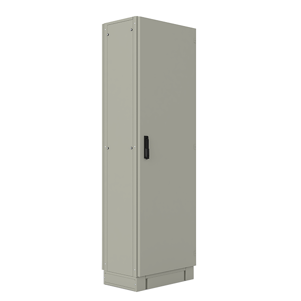 AS Side Panel Set of 2 - 2000h x 400d - Grey - Eltech