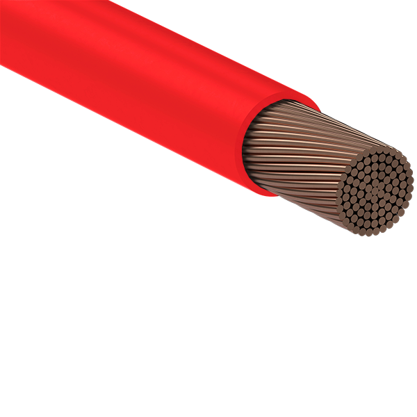 Single Core Flexible Cable 25.0mm V90HT 0.6/1kV Red - Eltech