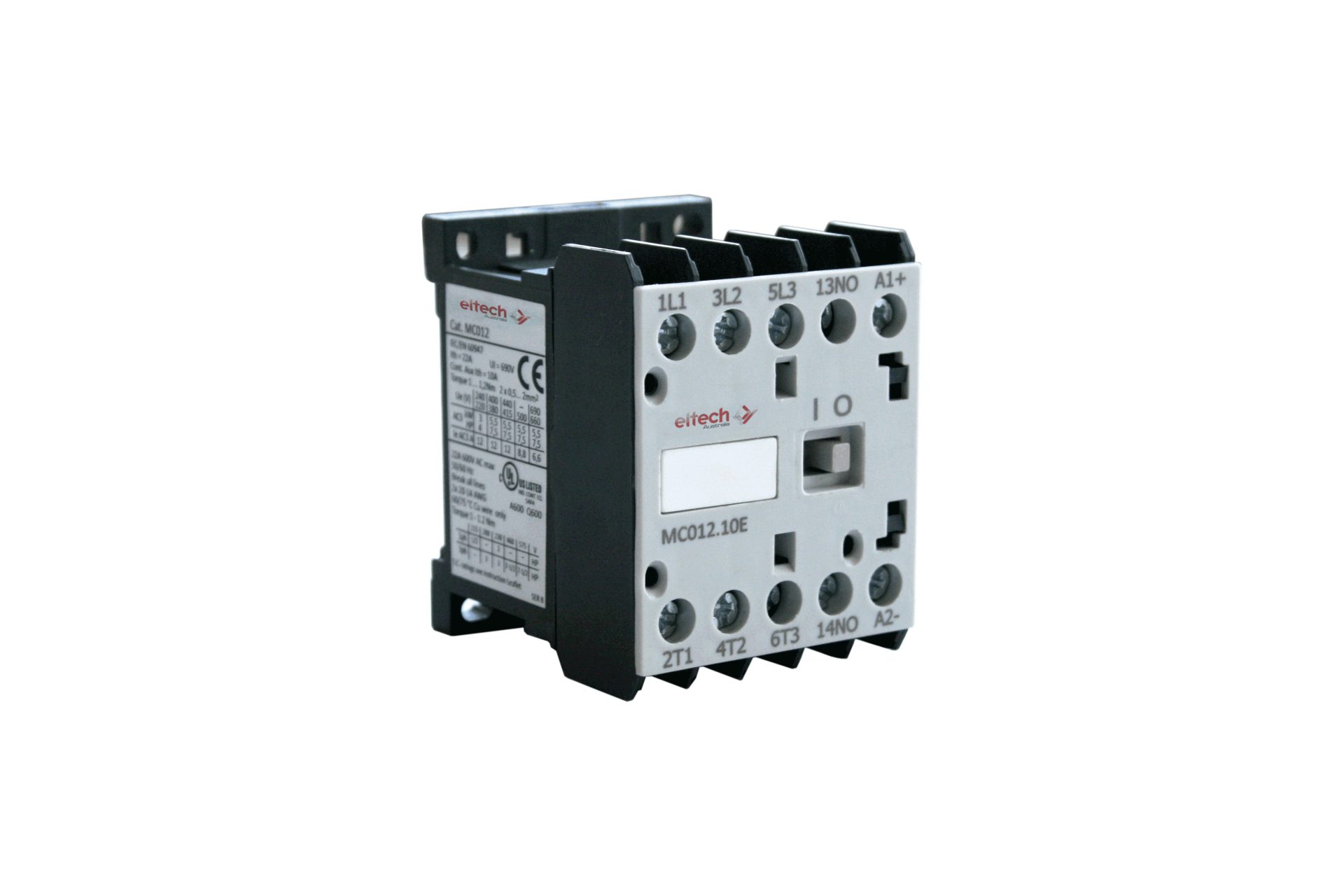 Contactor Mini 9A 230VAC 1NC - Eltech
