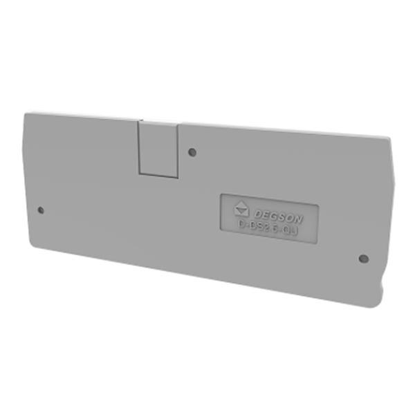 DS Series End Plate 4 Way 2.5mm - Eltech