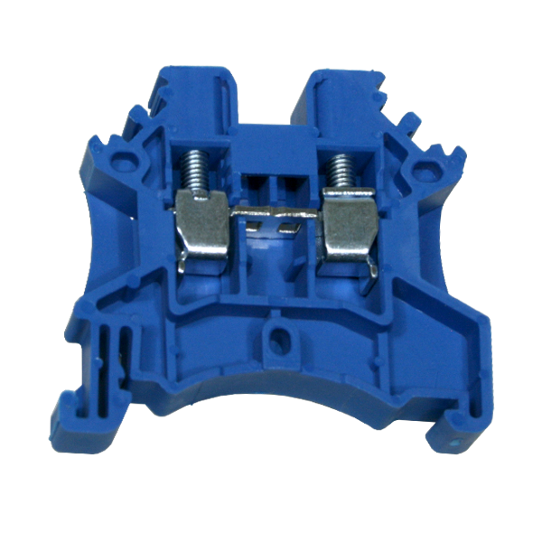DC Series Screw Clamp Terminal 4.0mm - Blue - Eltech