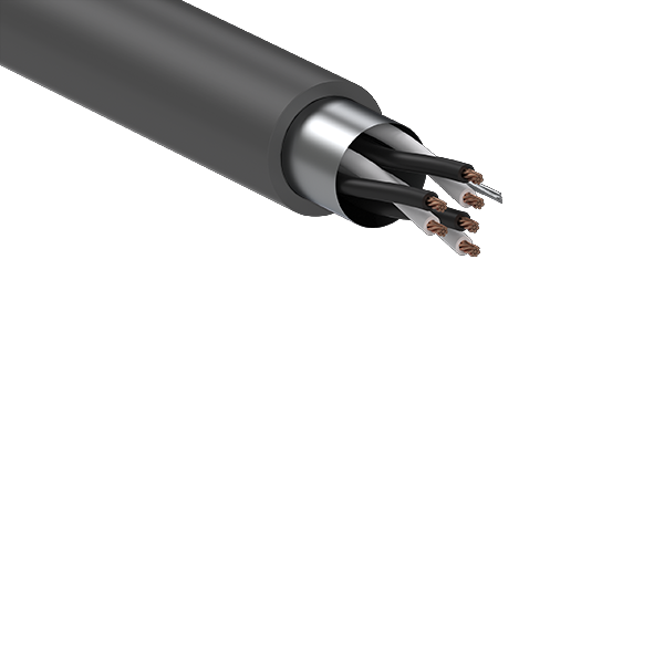 Instrumentation Cable 3 Pair 0.5mm 7/030 O/A Screened - Grey - Eltech