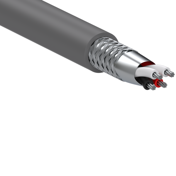 RS485 Cable - 2 Pair 24AWG - Grey - Eltech