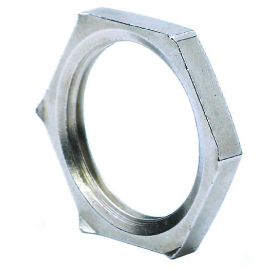Brass EMC Lock Nut M50 - Eltech