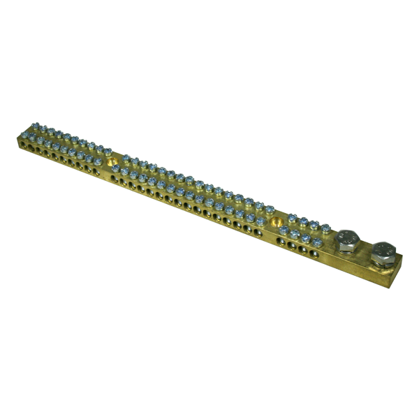 Earth & Neutral Bar 165A - 30 Way - Eltech