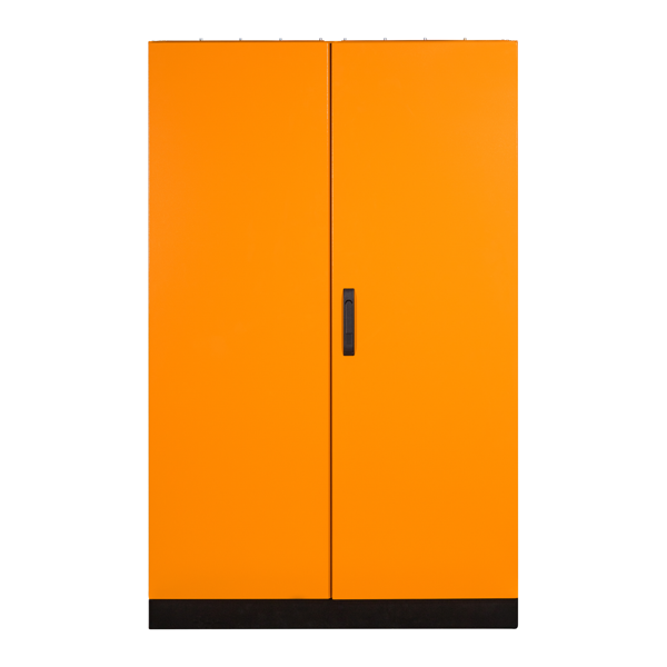 Floor Mount Enclosure 1000w x 1800h x 300d - Double Door - Orange - Eltech