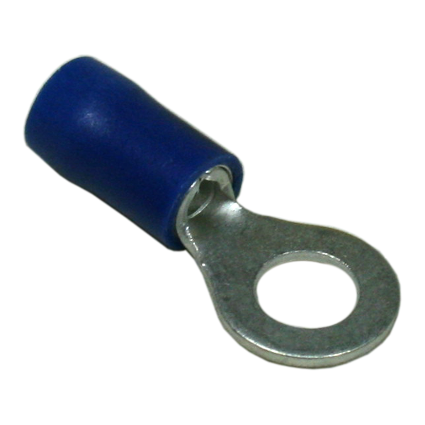 Pre-Insulated Ring Terminal - Twin - Blue M12 - Eltech