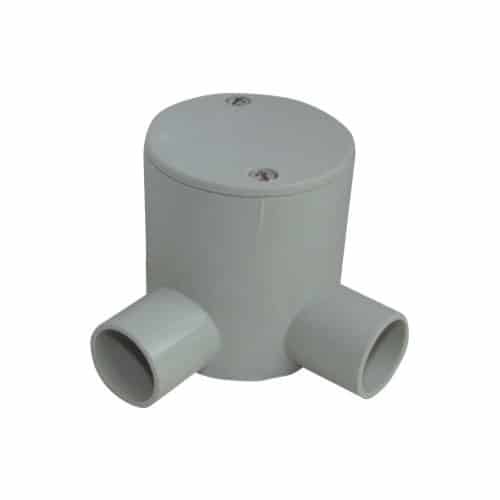 Deep Junction Box 2 way Angle 25mm - Eltech
