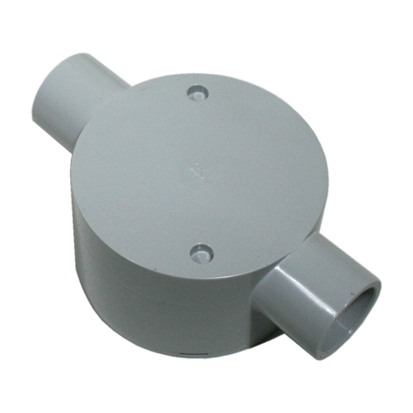 Shallow Junction Box 2 way 20mm - Eltech