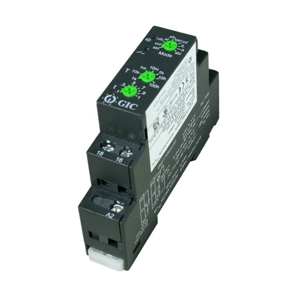 Multi-Function Timer Relay 0.1s-100h 12-240VAC/DC 1 CO - Eltech