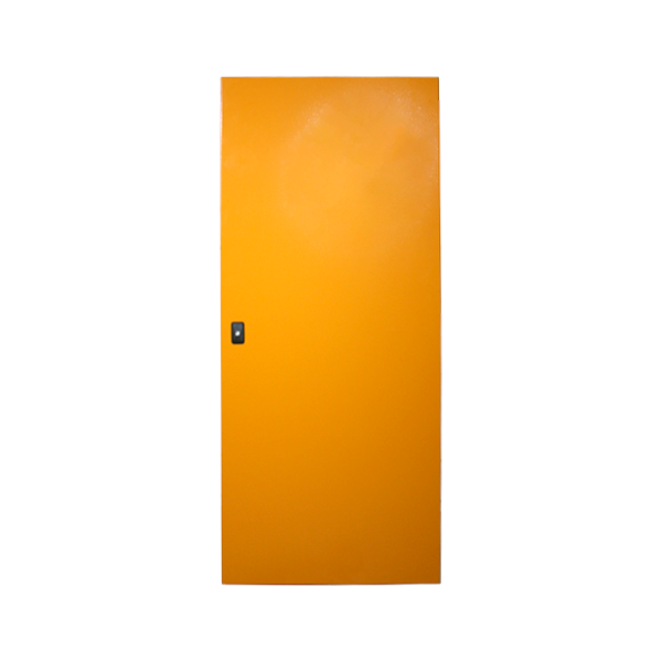 Wall Mount Enclosure - 600w X 1400h X 200d - Orange - Eltech
