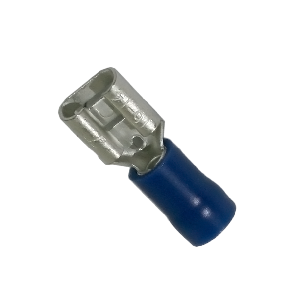 Pre-Insulated Quick Connectors - Semi Insulated Female - Blue 4.8mm ...