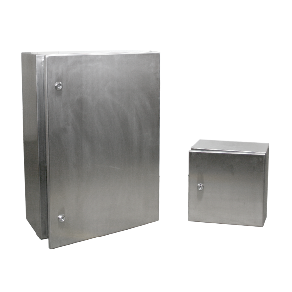Stainless Steel 316 Wall Mount Enclosure 400w X 400h X 200d - Eltech