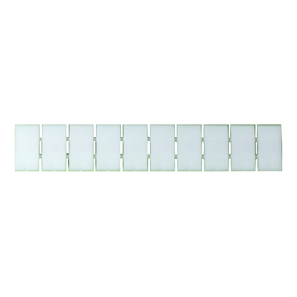Terminal Marker Strip Blank To Suit 2.5mm - Eltech