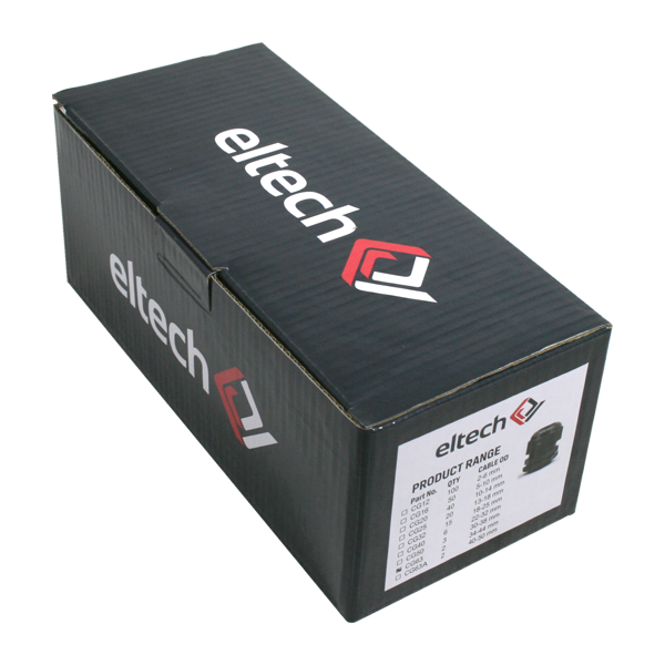 Nylon Cable Gland M63 - 15mm Long Thread - Eltech