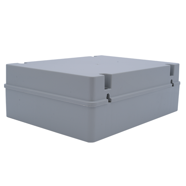 ABS Junction Box - 400w x 300h x 130d - Grey Cover - Eltech