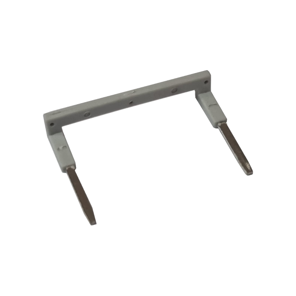 Link Bar 4P - 1 Way Grey - 6A - Push In Terminal Base - Eltech