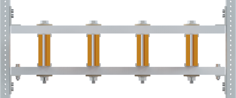 Busbar Support Double 50 x 35 x 600 - 3200A - Eltech