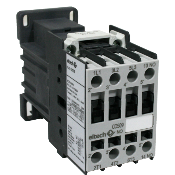 DC Contactor Standard 9A 24VDC 1NO - Eltech