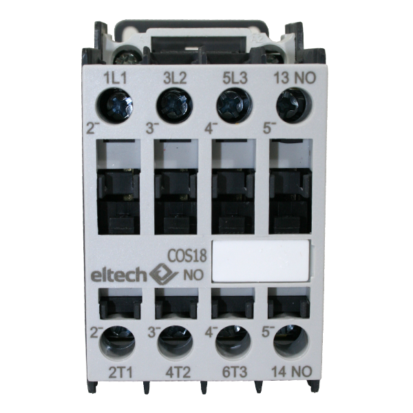 DC Contactor Standard 18A 24VDC 1NO - Eltech