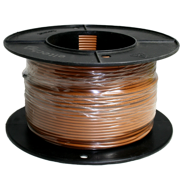 Single Core Panel Flexible Wire 0.5mm LSZH 0.6/1kV Brown - Eltech
