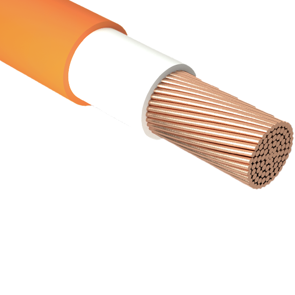 Flexible SDI 110°C LSZH Cable 185mm 0.6/1kV Orange - Eltech