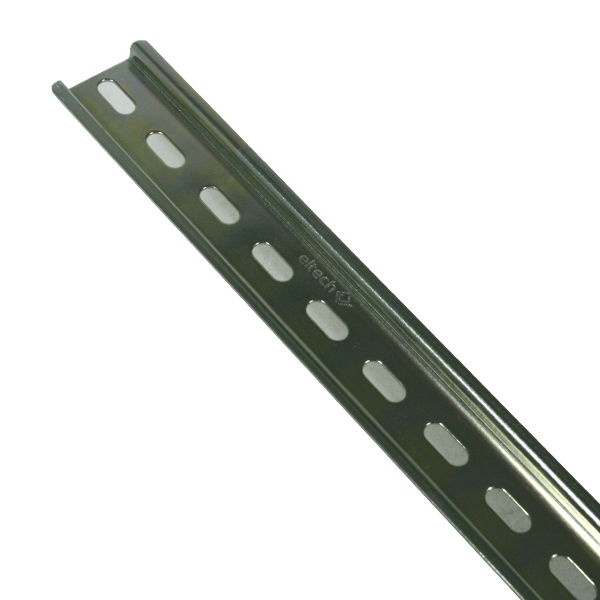 DIN Mounting Rail 35 x 7.5mm Steel Slotted - Eltech