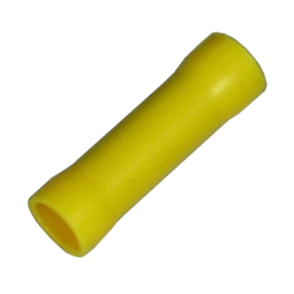 Pre-Insulated Butt Splice - Yellow - Eltech