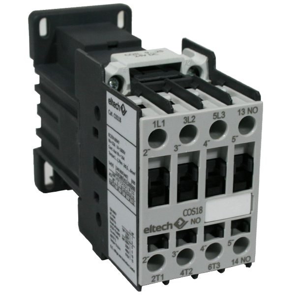 DC Contactor Standard 18A 24VDC 1NO - Eltech