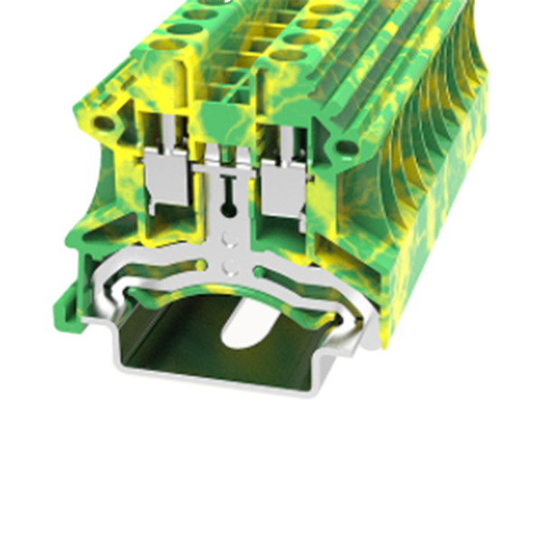 DC Series Screw Clamp Terminal 4.0mm - Earth - Eltech