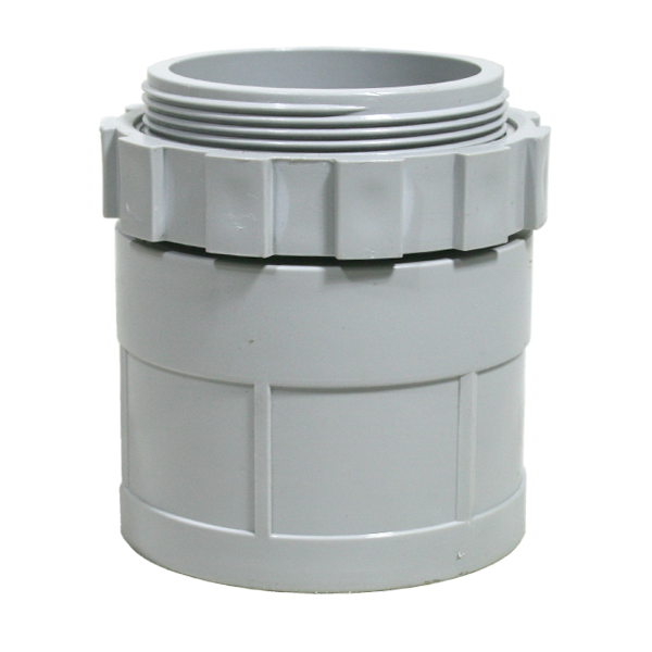 Plain to Screwed Adaptor 50mm - Eltech