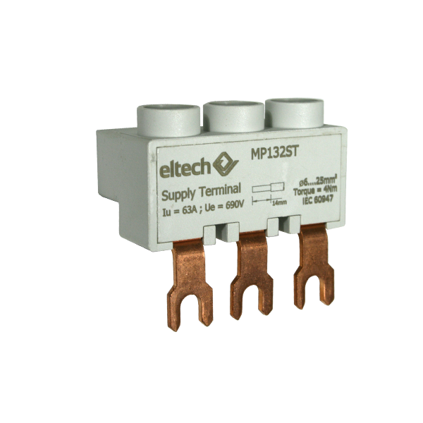 Supply Terminal for 32A Commoning Links - Eltech