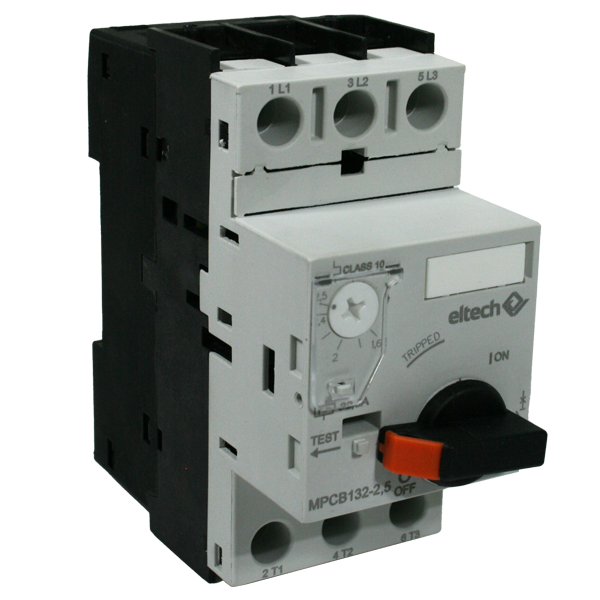 MPCB 32A with Thermal and Magnetic Trip 1.6 ~ 2.5 A - Eltech