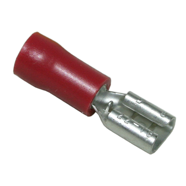 Pre-Insulated Quick Connectors - Semi Insulated Female - Red 2.8mm - Eltech