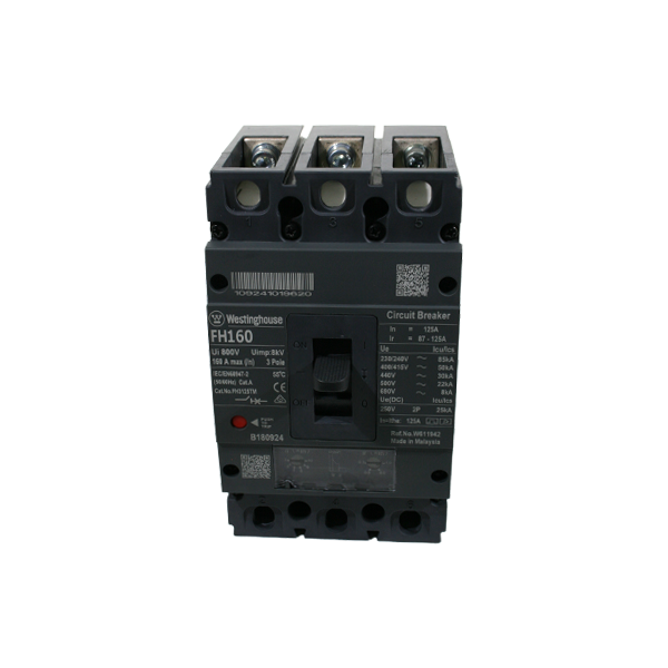 MCCB 125A 3P 50kA Thermal Magnetic F Frame - Eltech