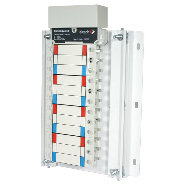 400A 24 Pole MCB Chassis - Eltech