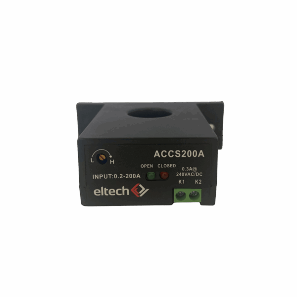 AC Current Switch Adjustable 0.2 - 200A - Eltech